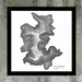 Red River Gorge Map Art | Appalachian Wall Poster, Kentucky Climbers ...