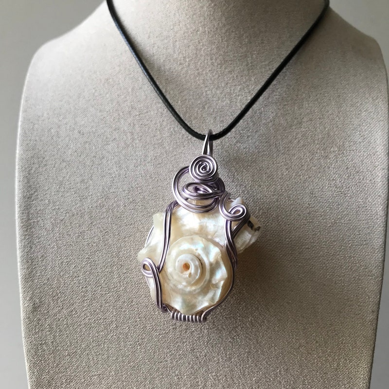 Wire Wrapped Shell - Etsy