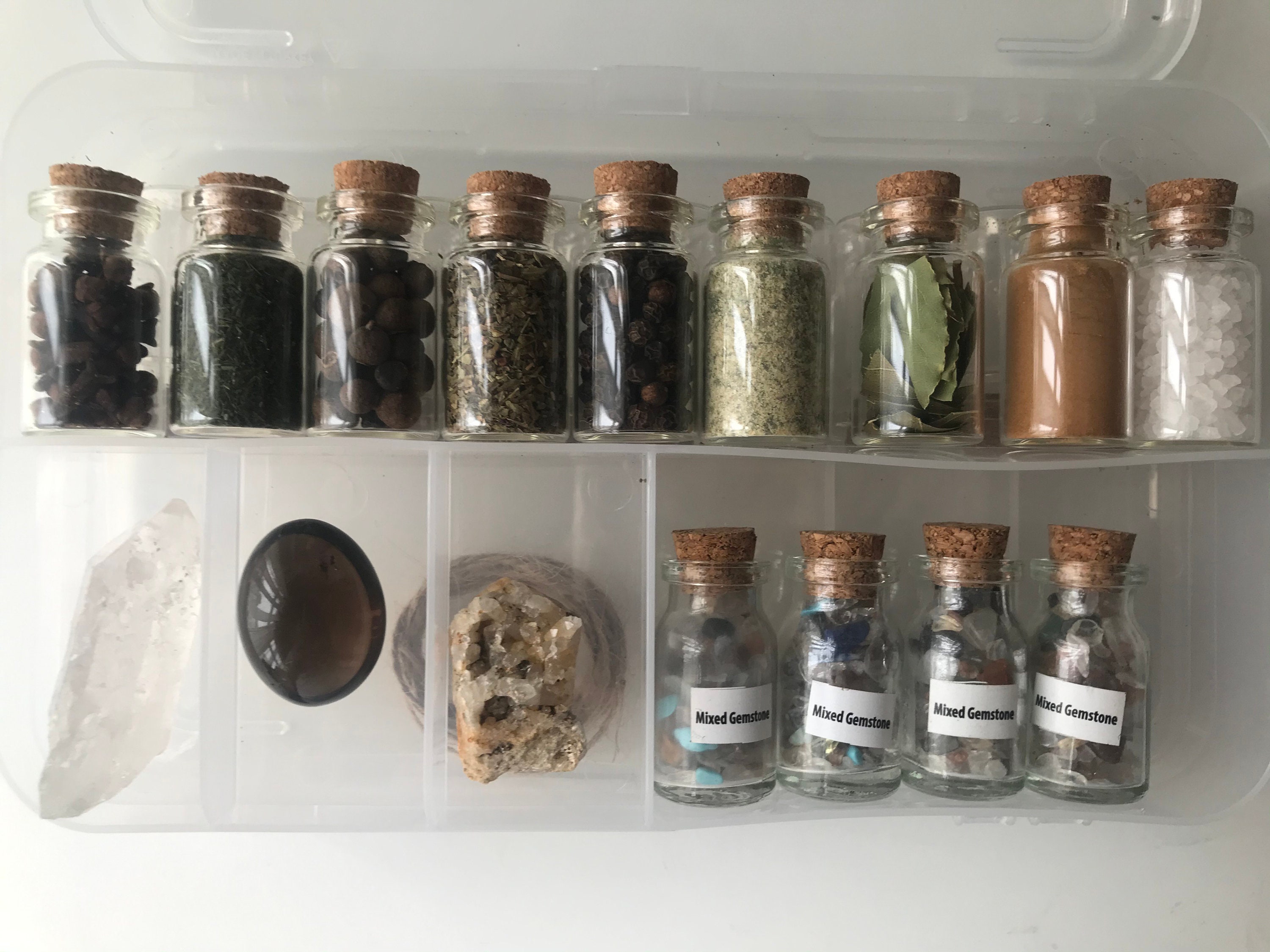 Witchcraft starter kit spell jar starter kit diy spell jar | Etsy