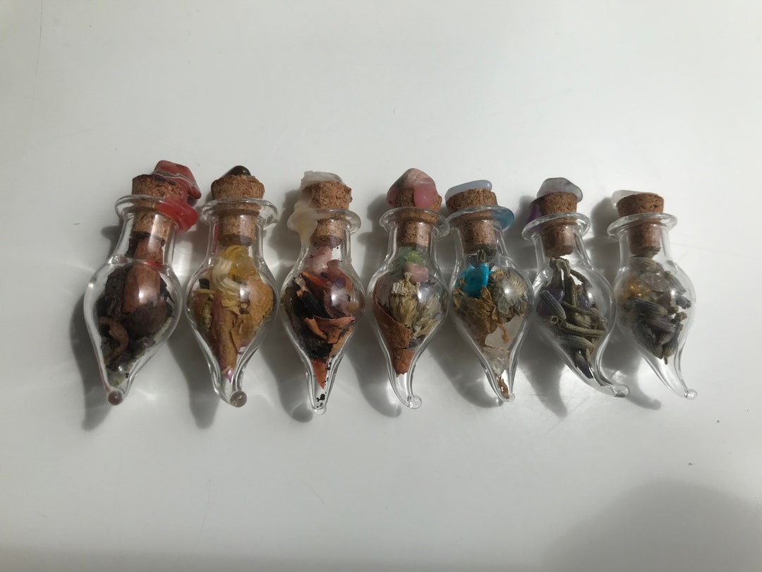 Chakra Spell Jar, Chakra Bottles, Chakra Kit, Chakra Set, Chakra ...