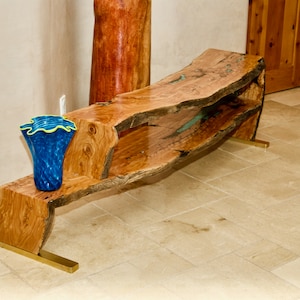 Live Edge Table/tv Stand - Etsy