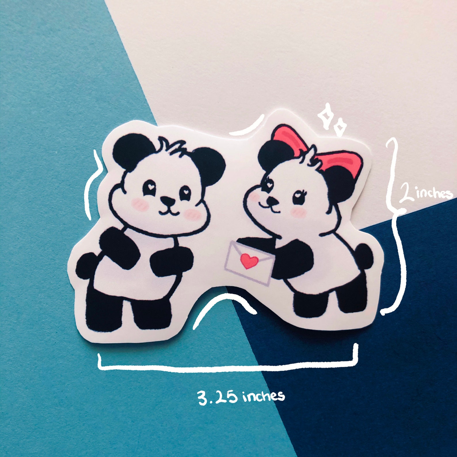 Cute Panda Stickers - Etsy