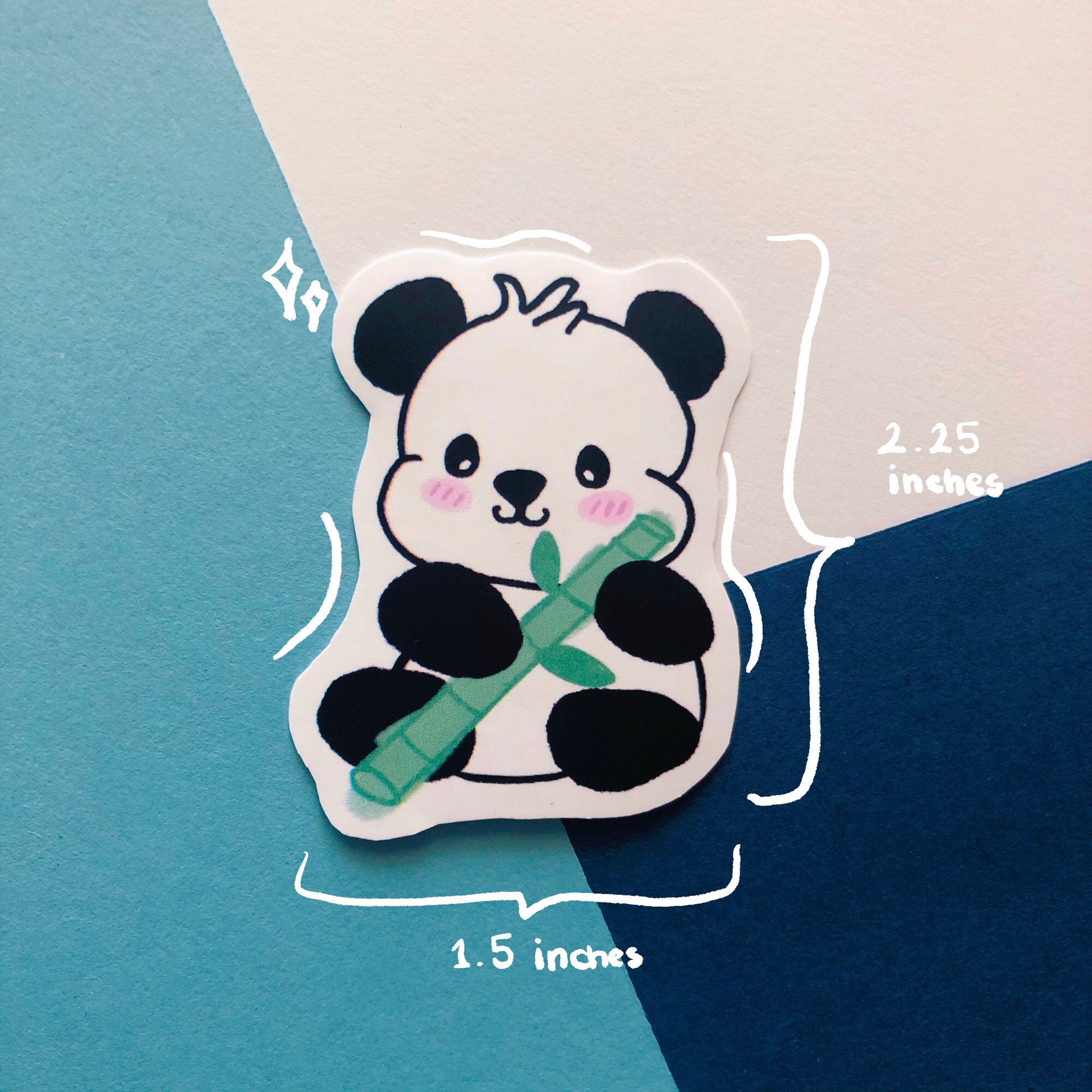 Cute Panda Stickers - Etsy