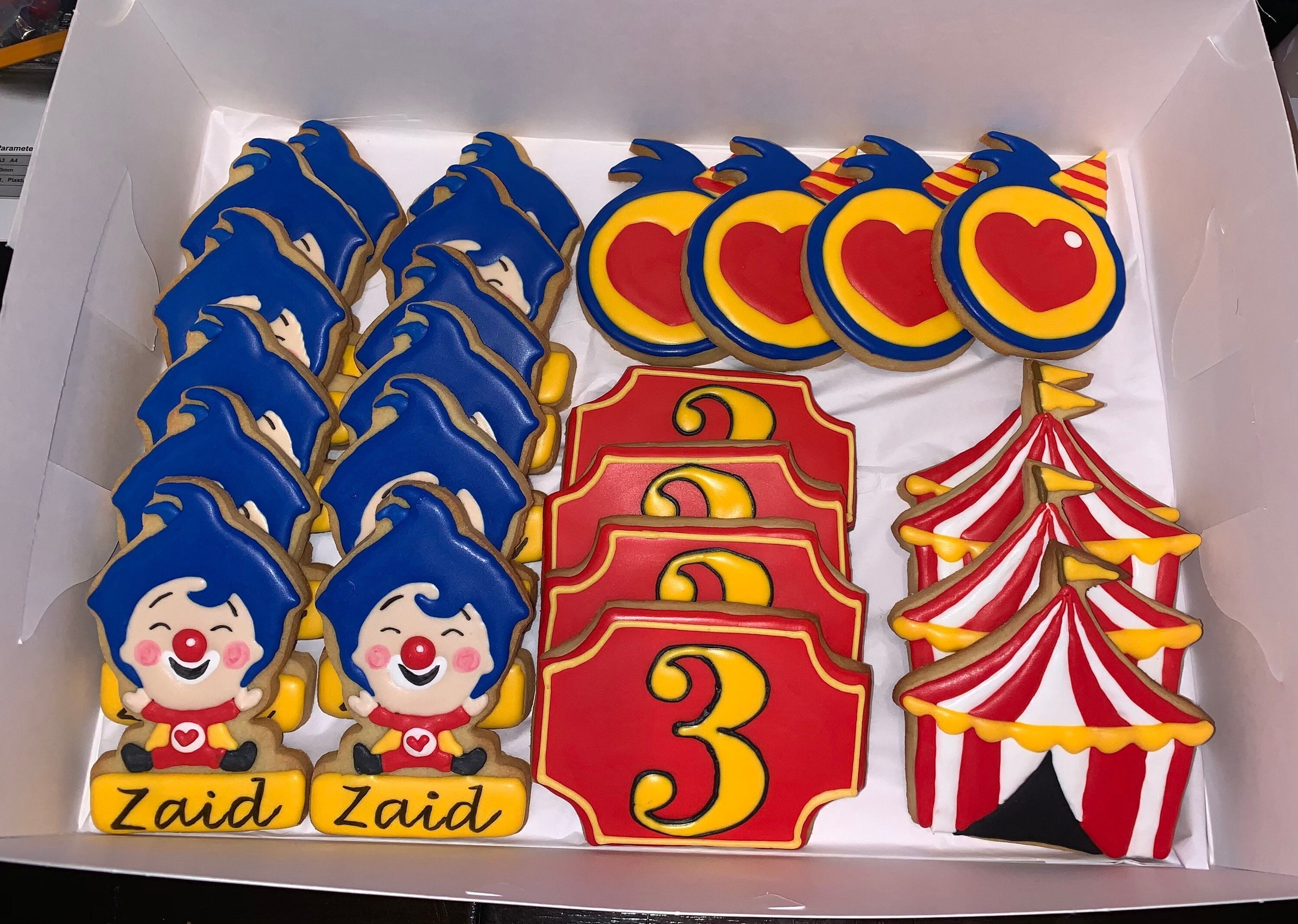 Plim Plim Cookies / Galletas Payaso Plim Plim - Etsy México