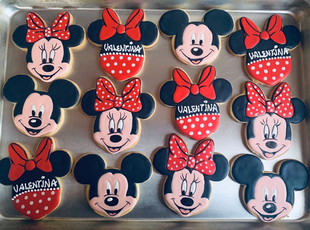 Mouse Ears Cookies 1 Dozen (12) - Etsy