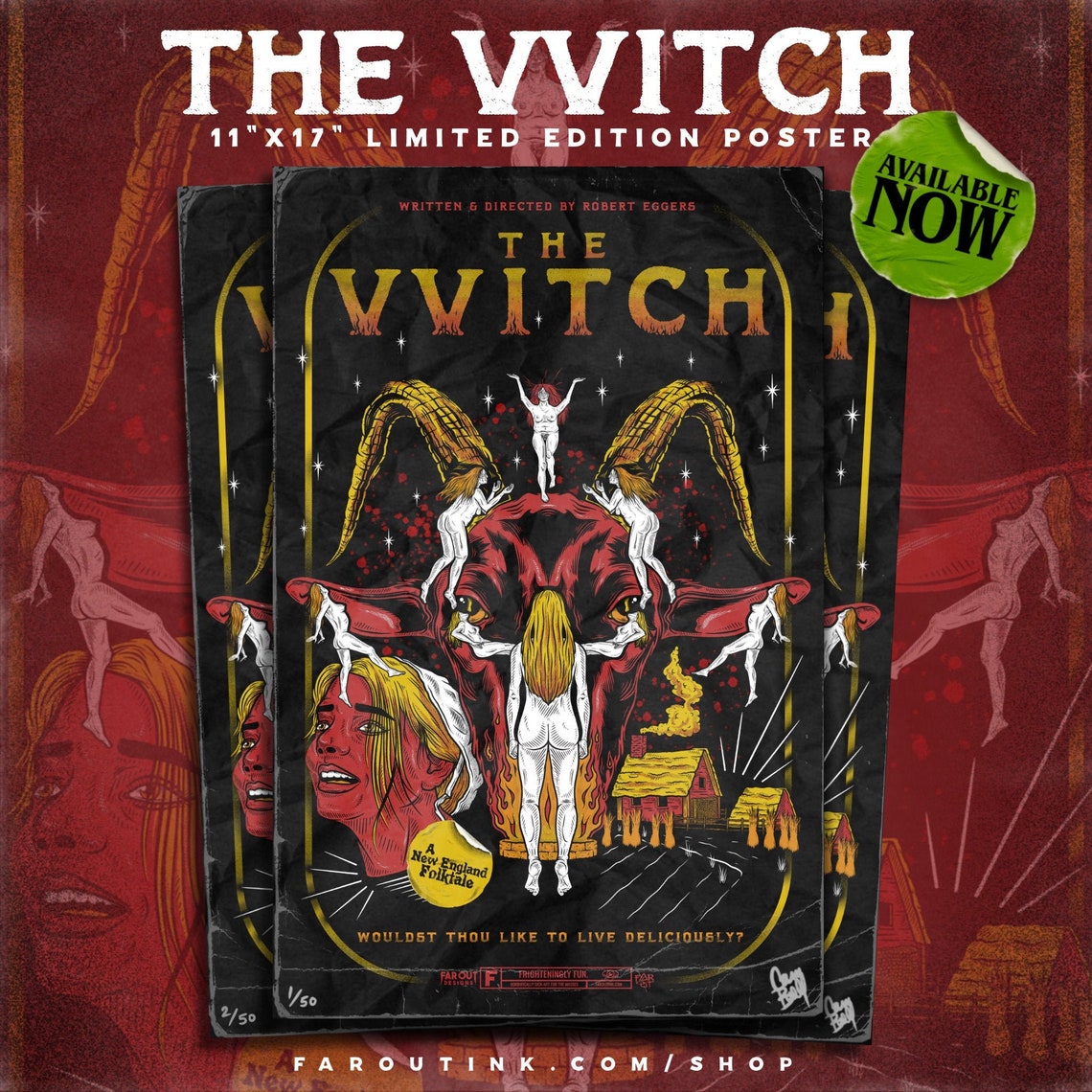 The VVitch 11x 17 Limited Edition Poster The | Etsy