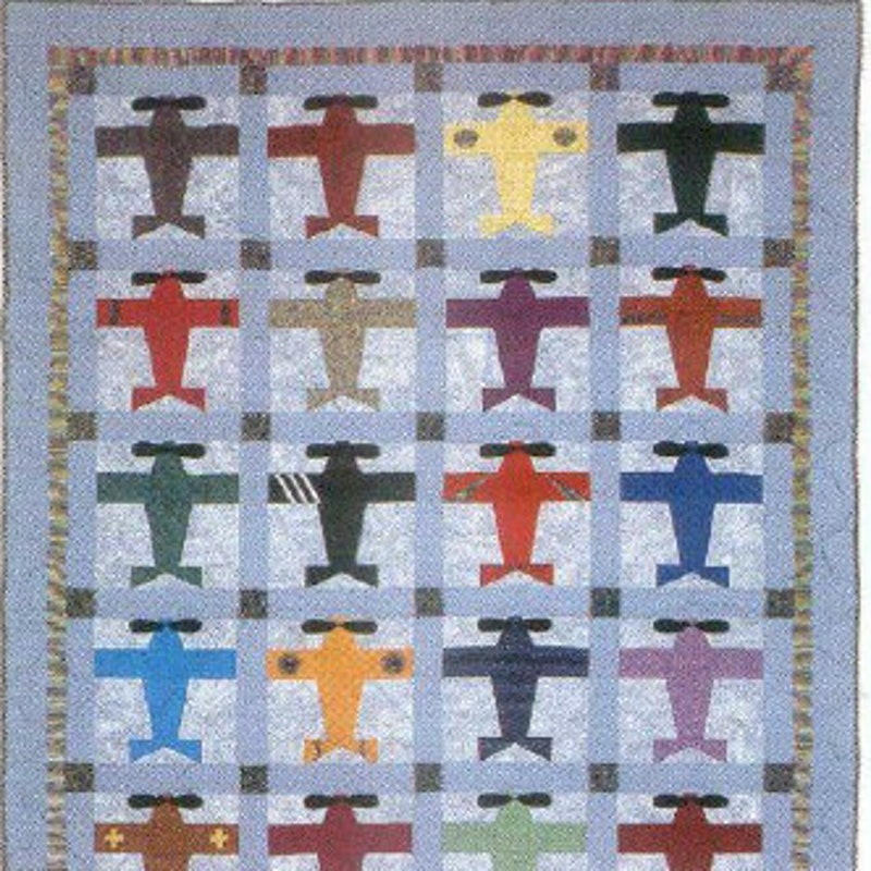 Airplane Quilt Patterns - Etsy