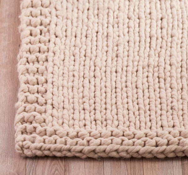 Chunky Knitted Blanket Throw PATTERN Bedspread Easy Afghan - Etsy