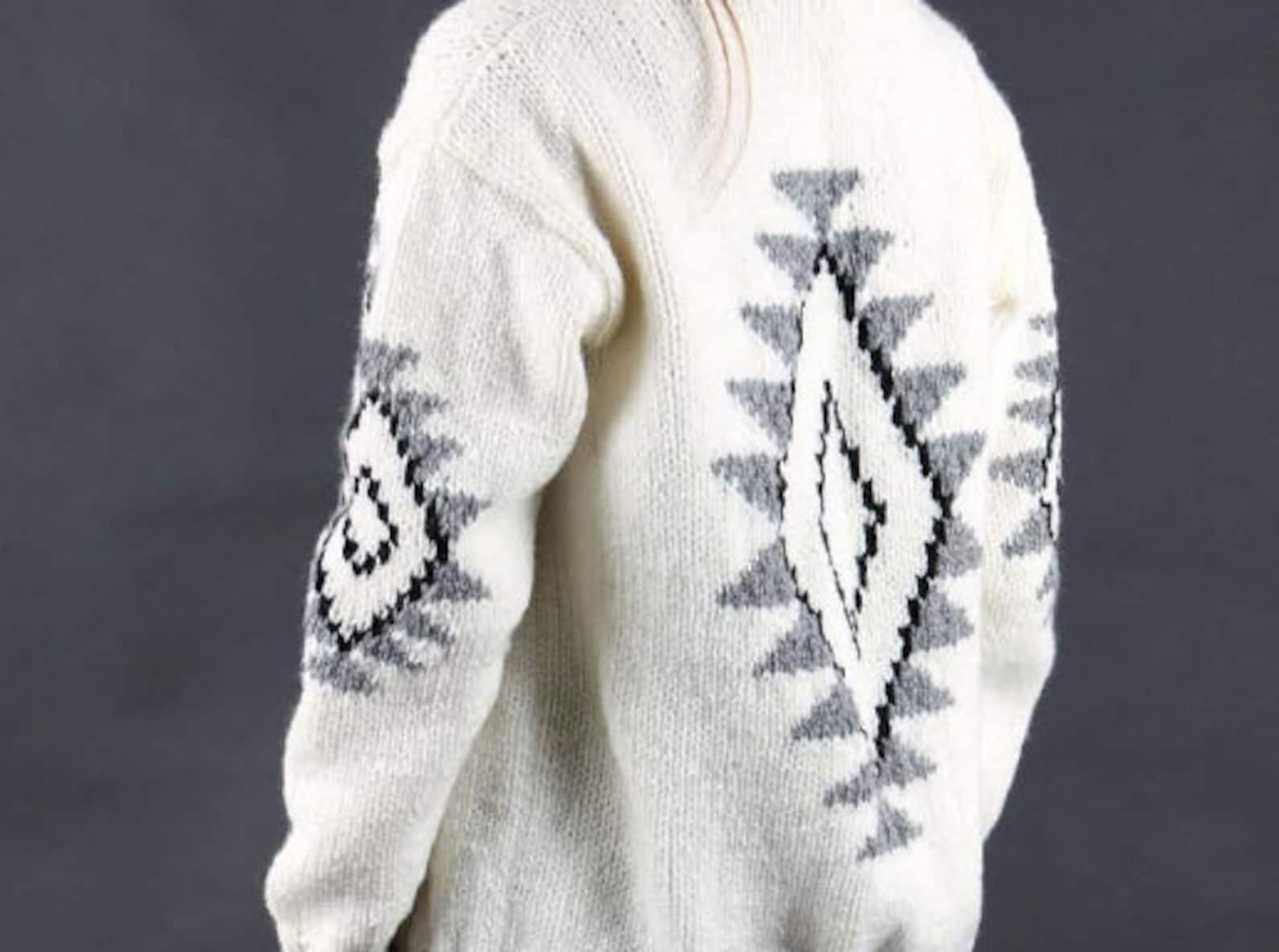 KNIT PATTERN Southwestern Navajo Coat Jacket Women/instant PDF - Etsy