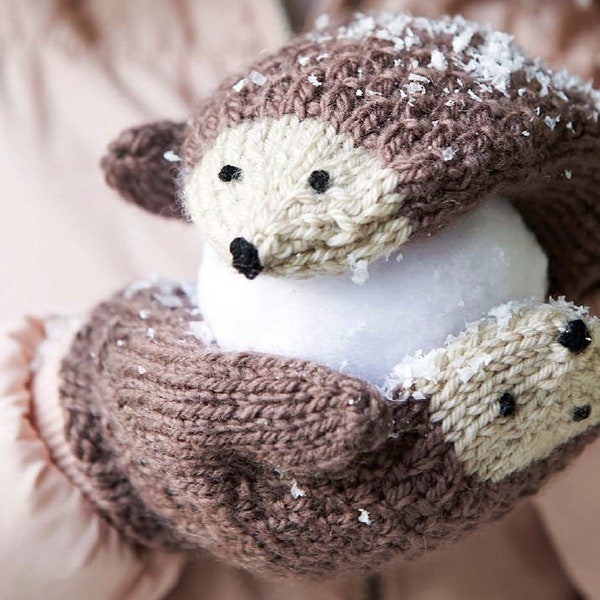 Hedgehog Mittens - Etsy