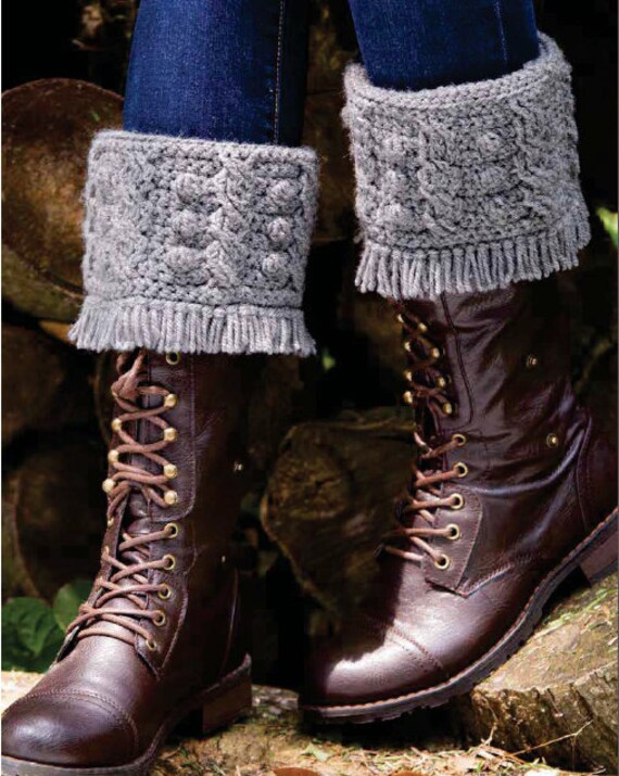 Boot Cuff Crochet Pattern Crochet Boot Topper Cuff Instant - Etsy