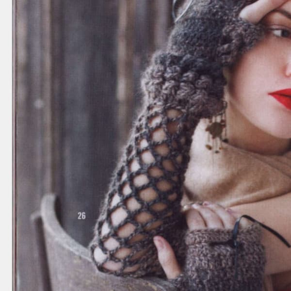 Crochet Gauntlet Pattern - Etsy