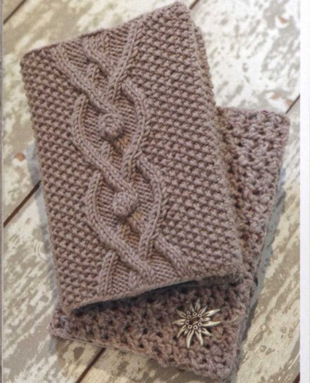 PDF KNITTING PATTERN Book Sleeve - Worsted/medium Yarn - Instant ...