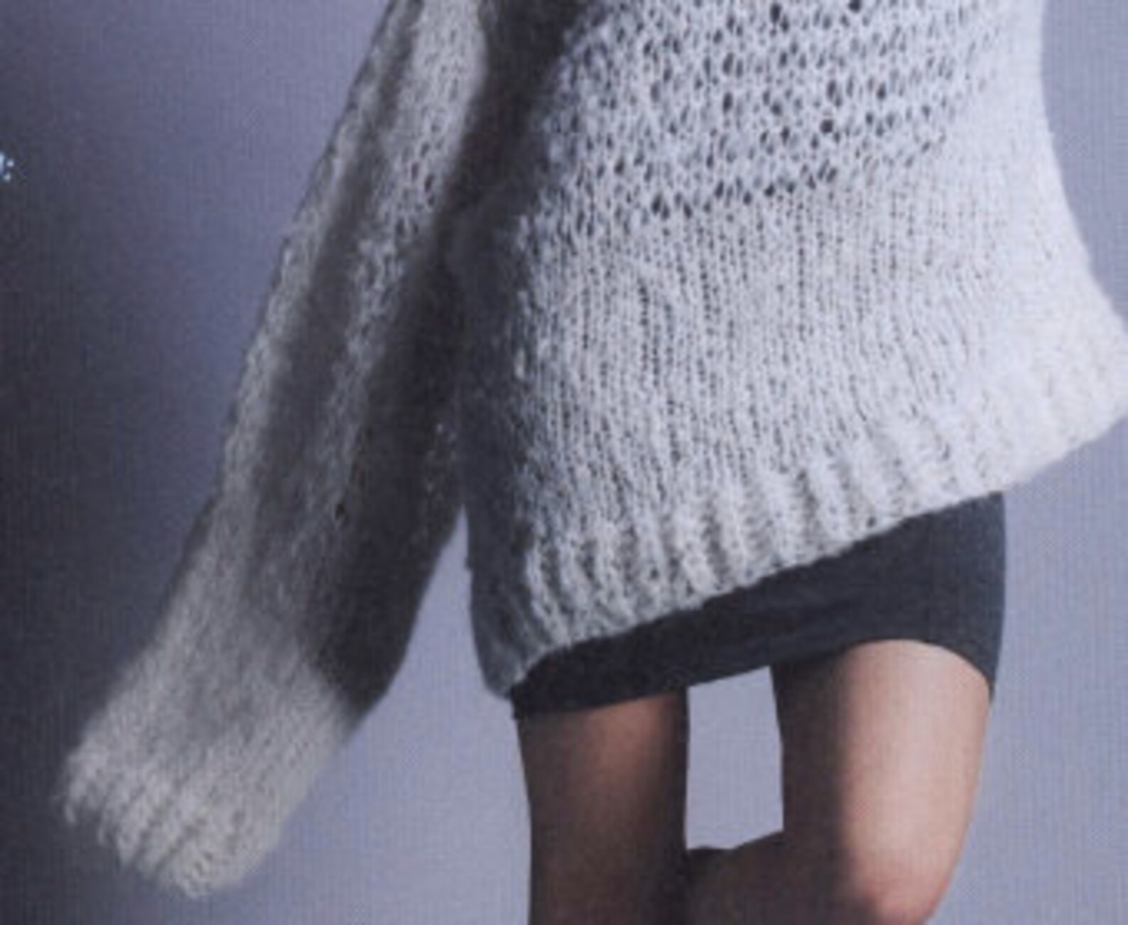 Loose Oversized Sweater KNITTING PATTERN Beginner Easy - Etsy Canada