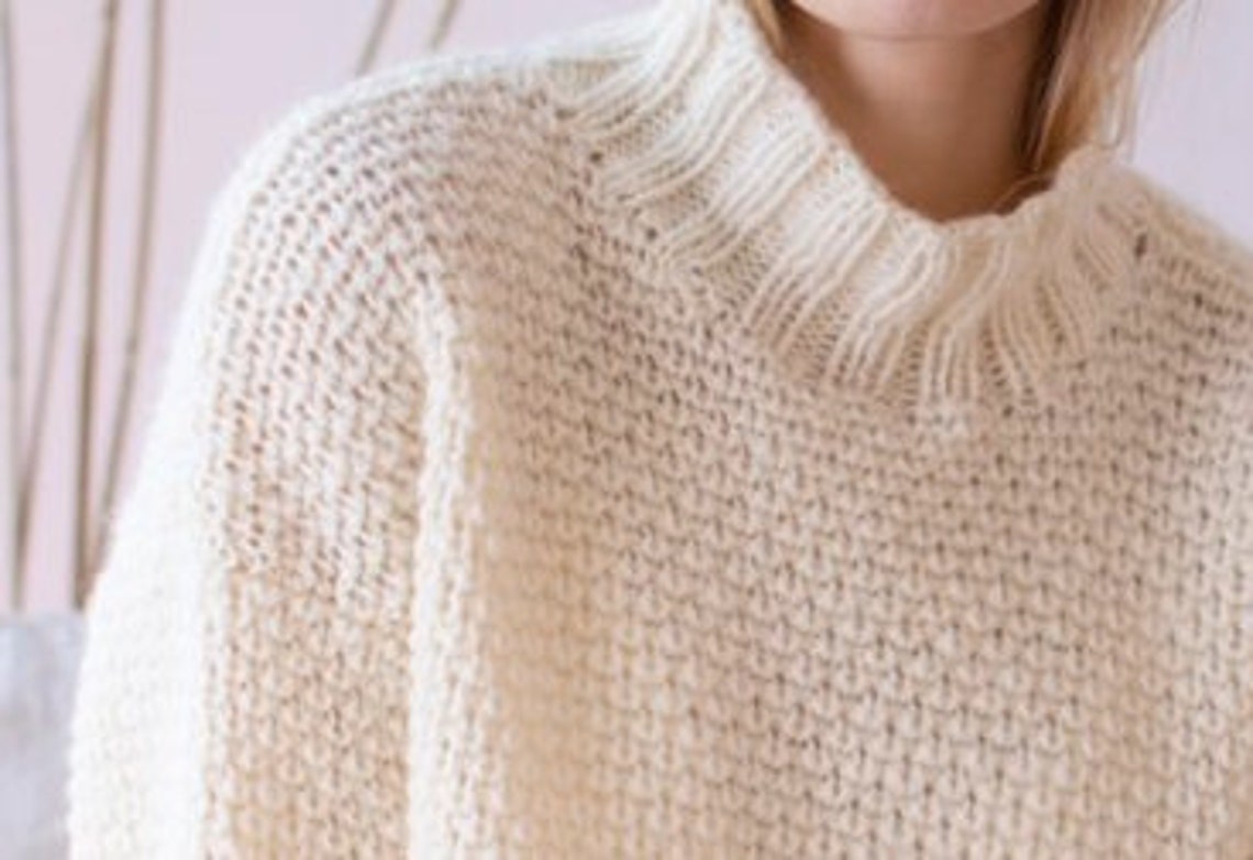 Easy Sweater Women KNIT Pattern/instant PDF Download/womens - Etsy