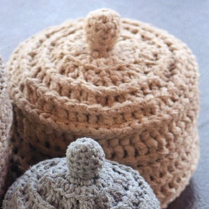 CROCHET PATTERN PDF Easy Baskets /instant Download/gift Idea/crochet ...