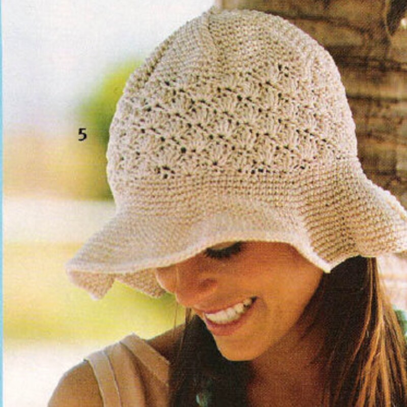 Summer Hat Pattern - Etsy
