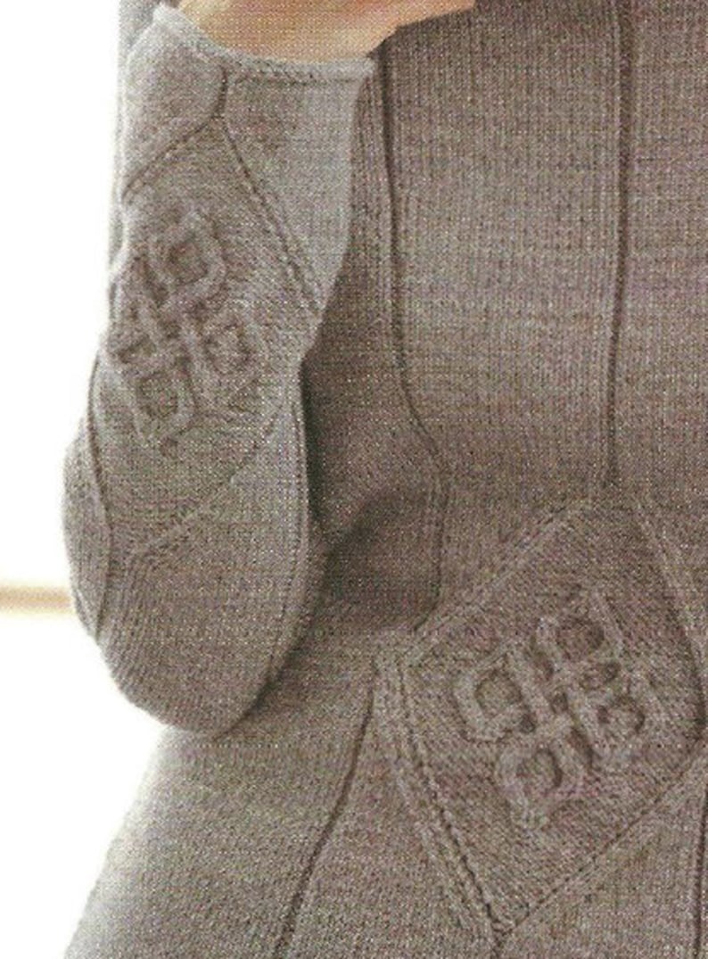 Viking Sweater KNITTING PATTERN Women/vintage Knit - Etsy