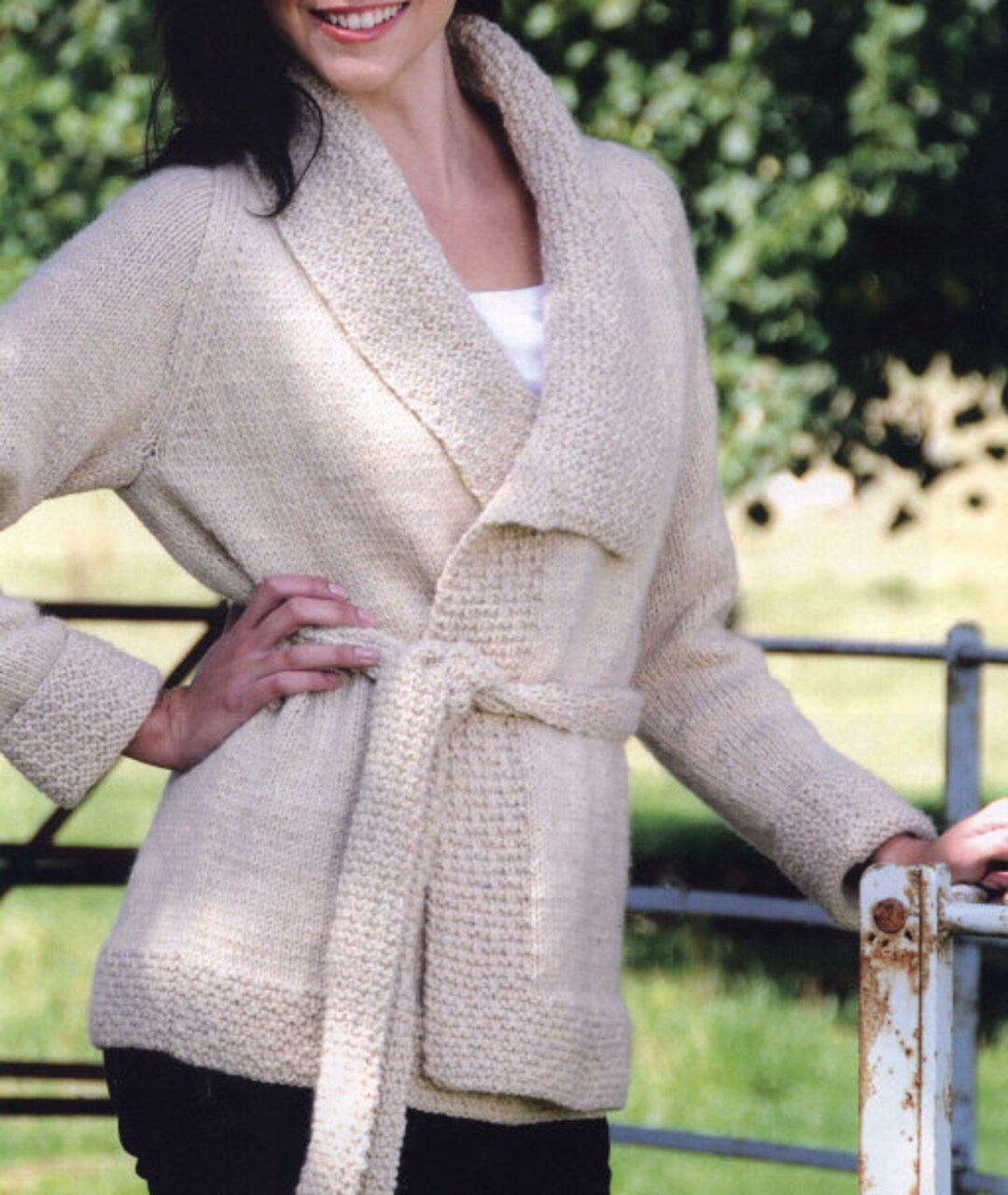 KNITTING PATTERN Coat Jacket Cardigan Women/knit Pattern Women/instant ...