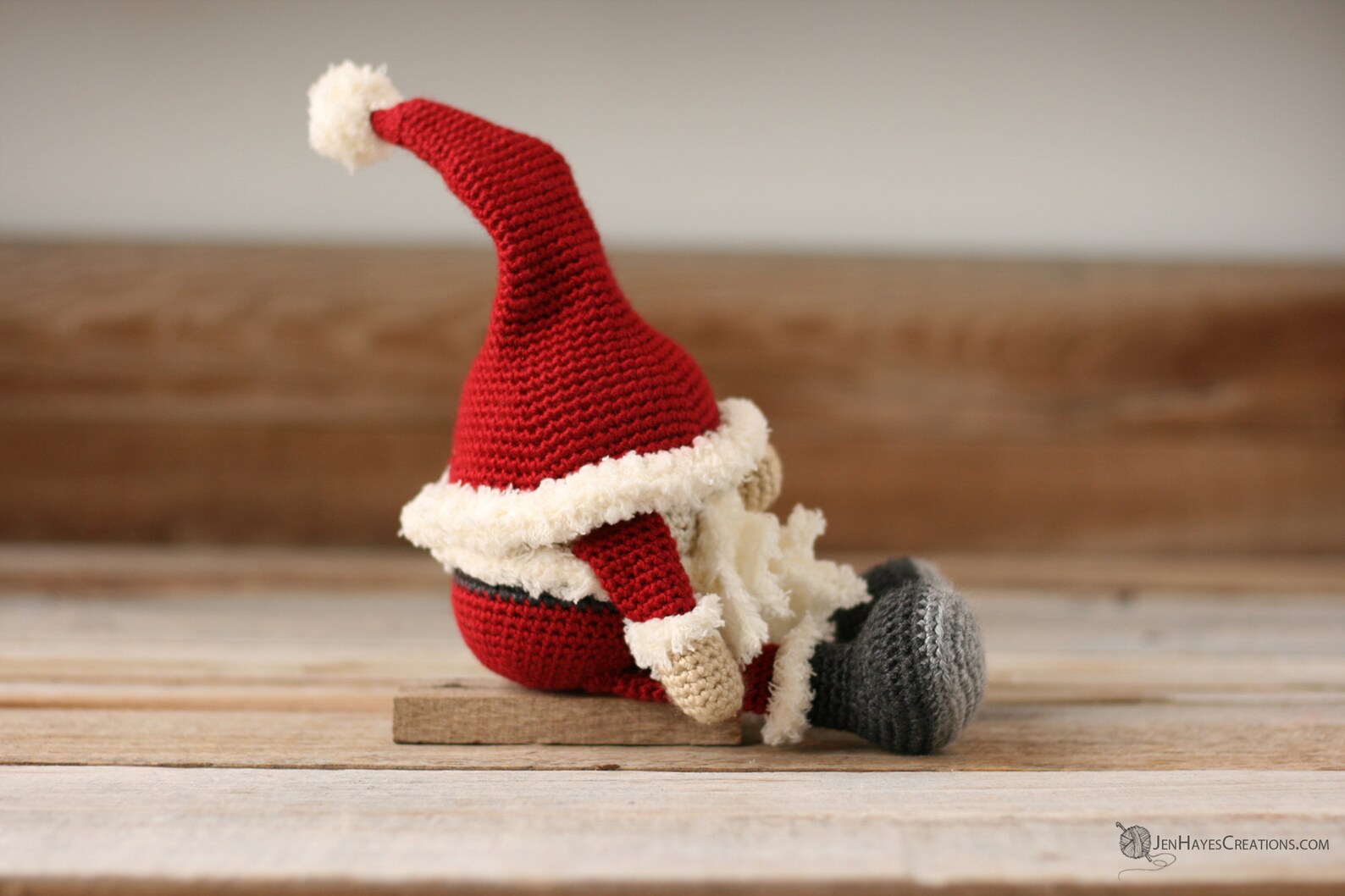 Crochet Santa Gnome Pattern Crochet Santa Gnome PDF Santa - Etsy