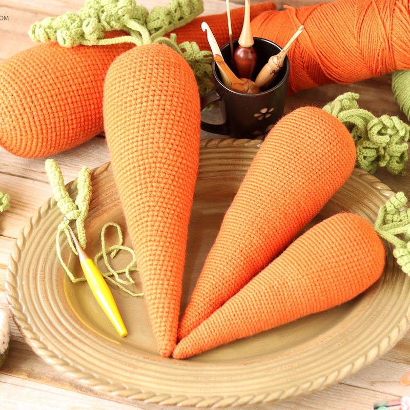 Carrot Plush - Etsy