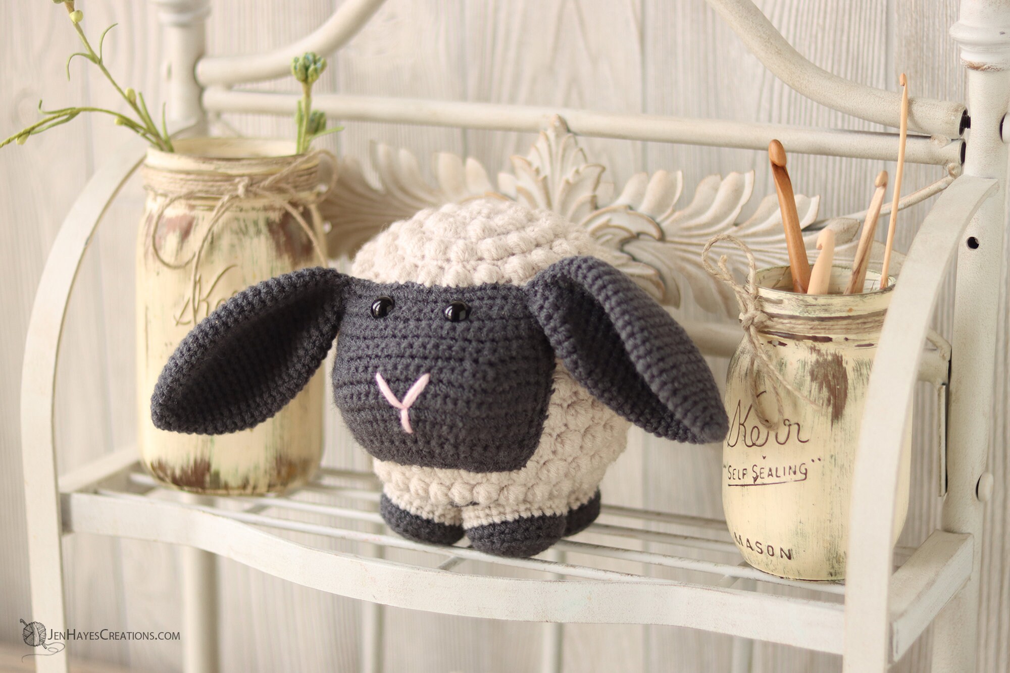 Crochet Bobble Sheep Pattern Crochet Sheep PDF Crochet - Etsy