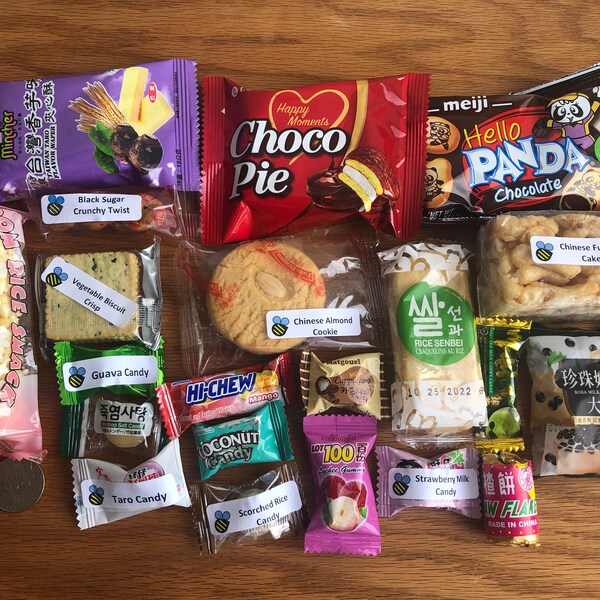 Asian Snack Box Gift - Etsy