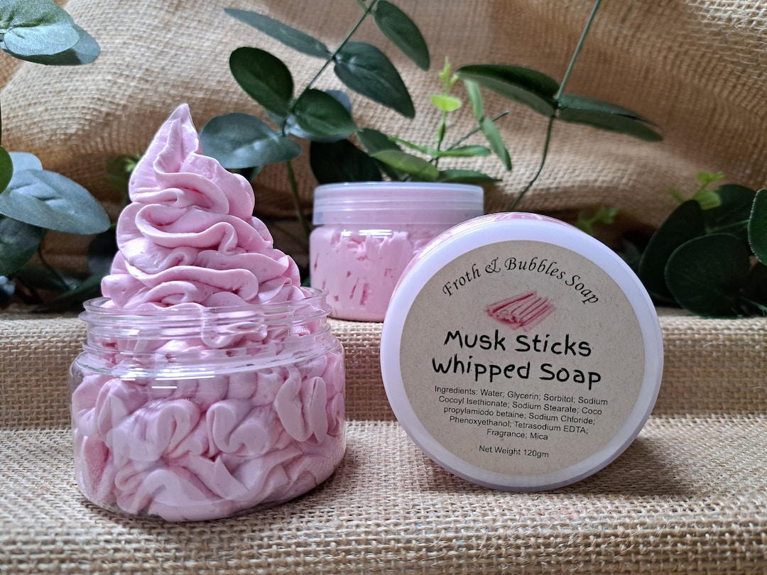 Musk Sticks Whipped Soap - Etsy Australia
