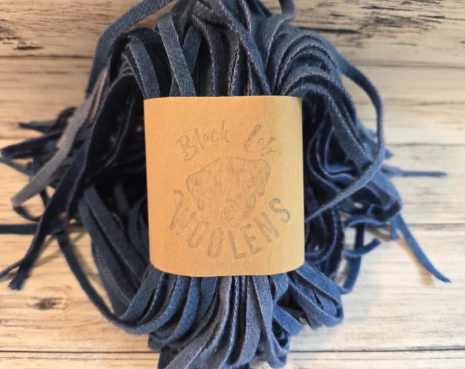 Cornflower Blue 100 #4, #6 or #8 Hand Dyed Strips for Rug Hooking ...