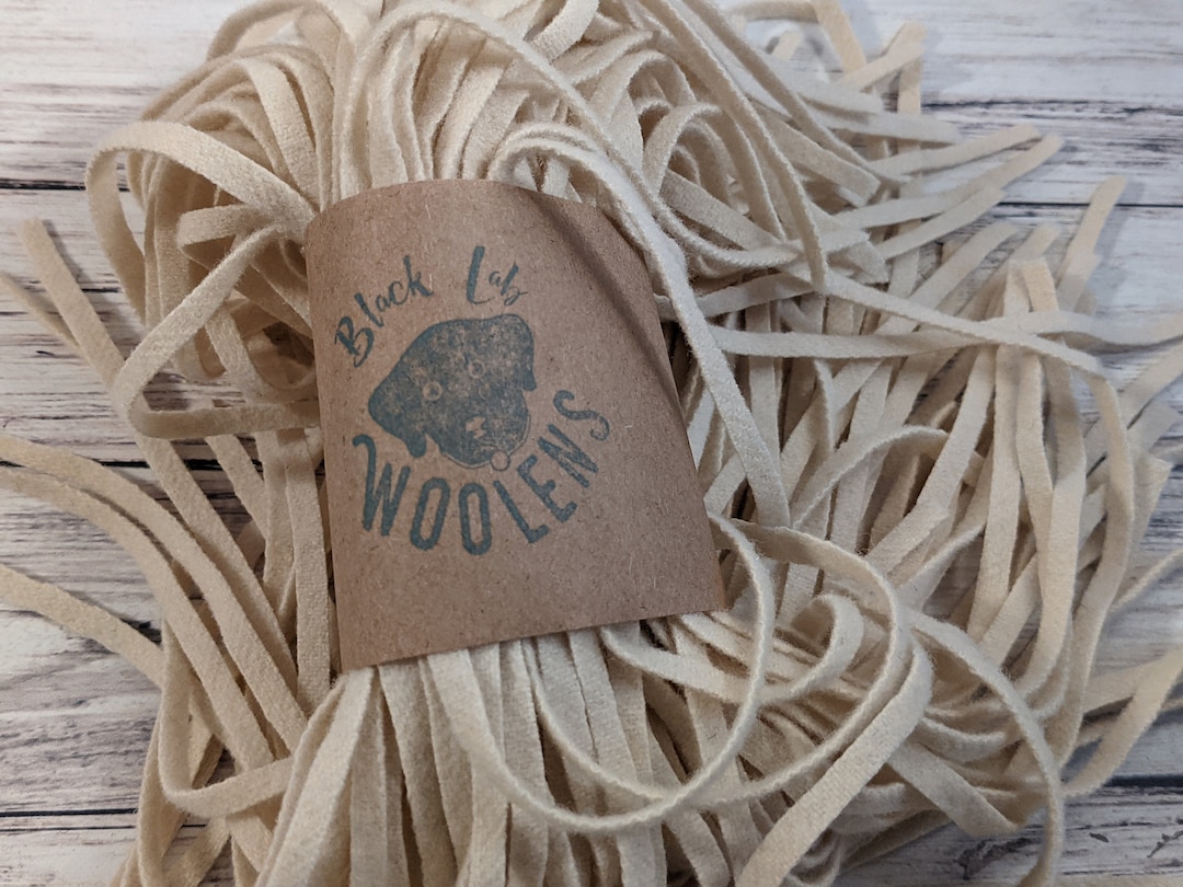 Off White Wool Strips for Rug Hooking, #4, #6 or #8 Dorr Mill Wool Rug ...