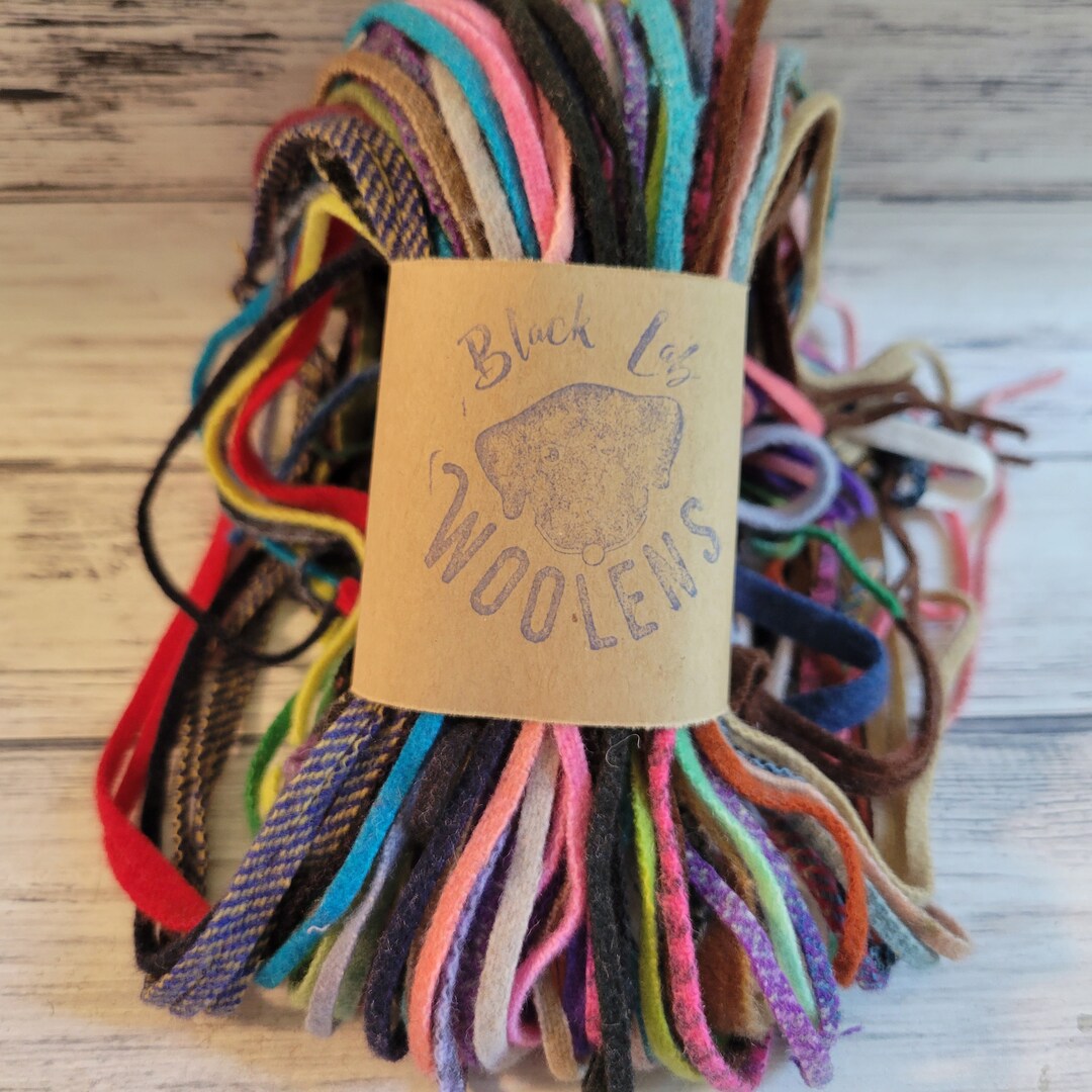 100 4 Grab Bag of Wool Strips for Rug Hooking Assorted - Etsy