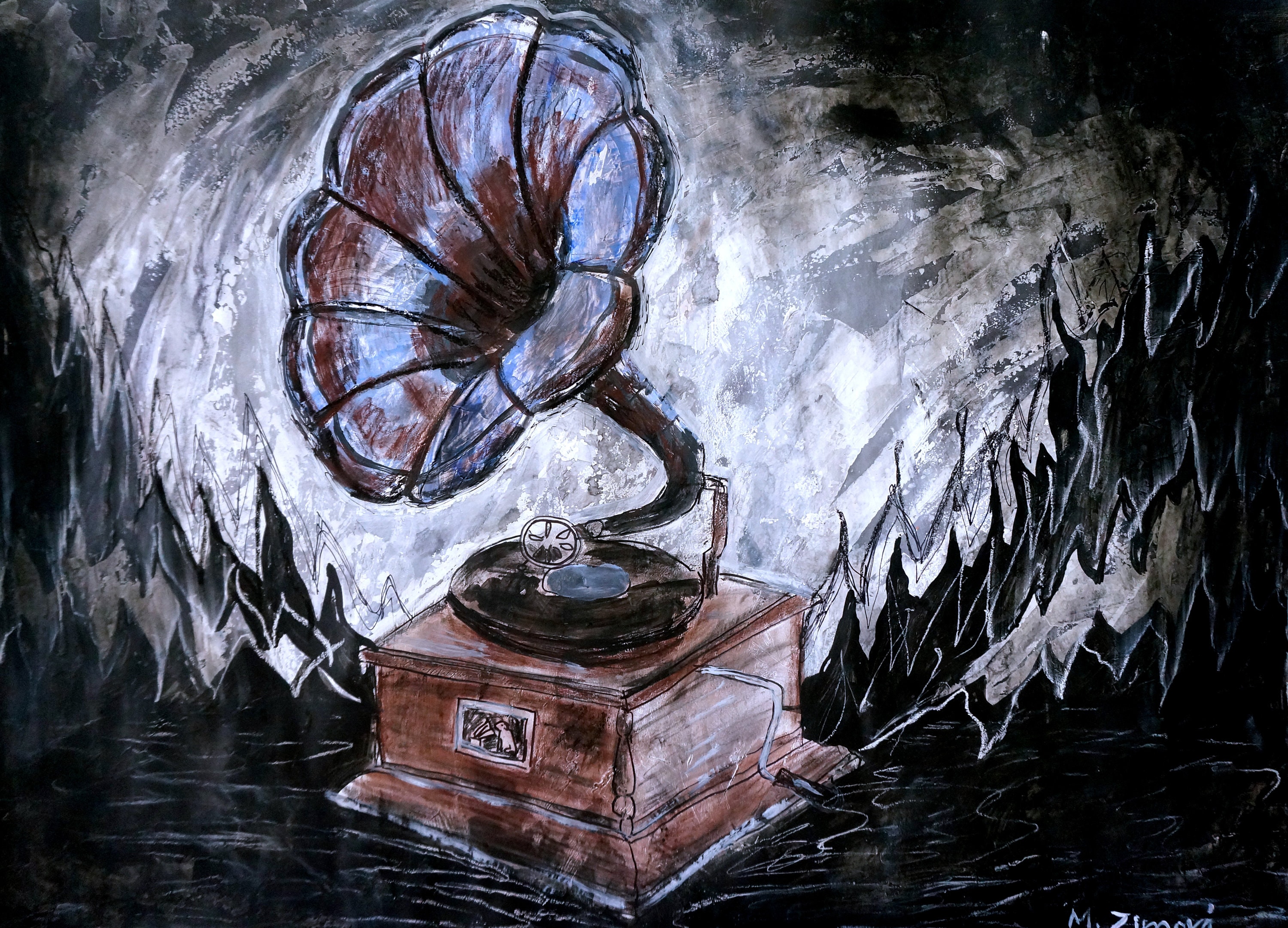 Gramophone Painting