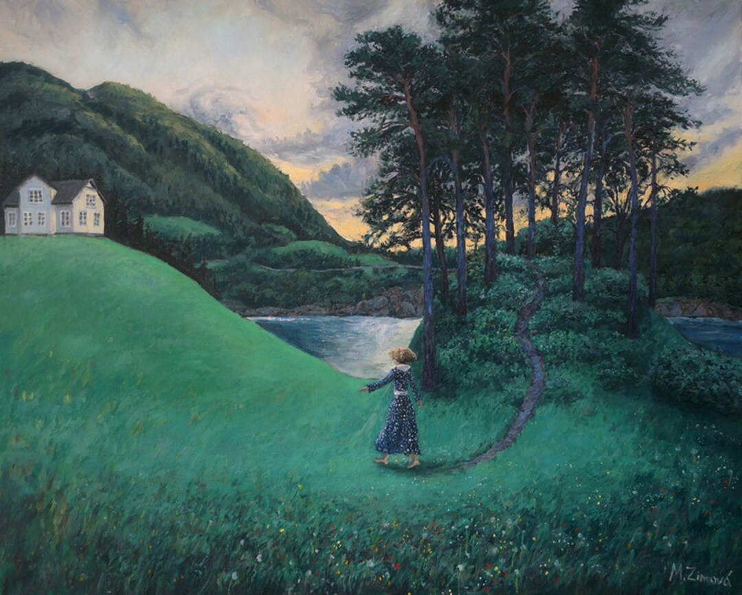 Dancing on Dew, Paper Print - Etsy