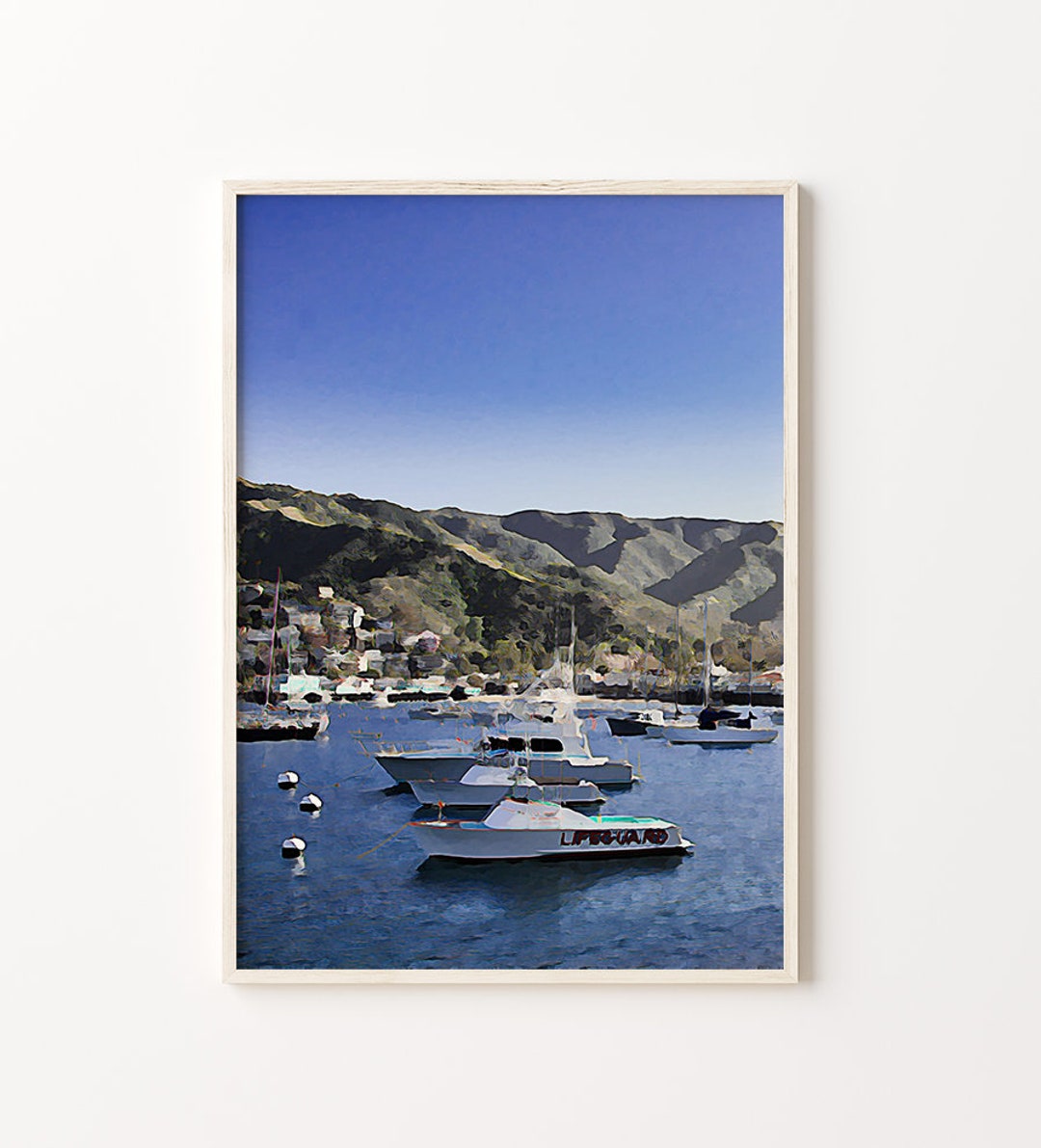 Catalina Island Print, Catalina Island Art, Catalina Island Wall Art ...