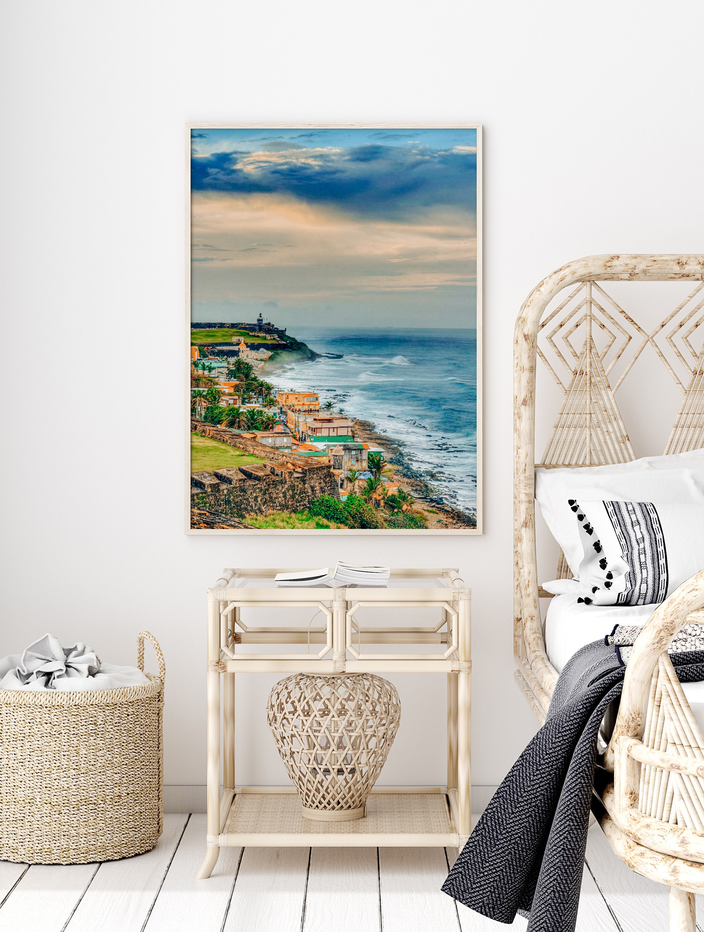 Puerto Rico Print, Puerto Rico Poster, Puerto Rico Art, Puerto Rico ...