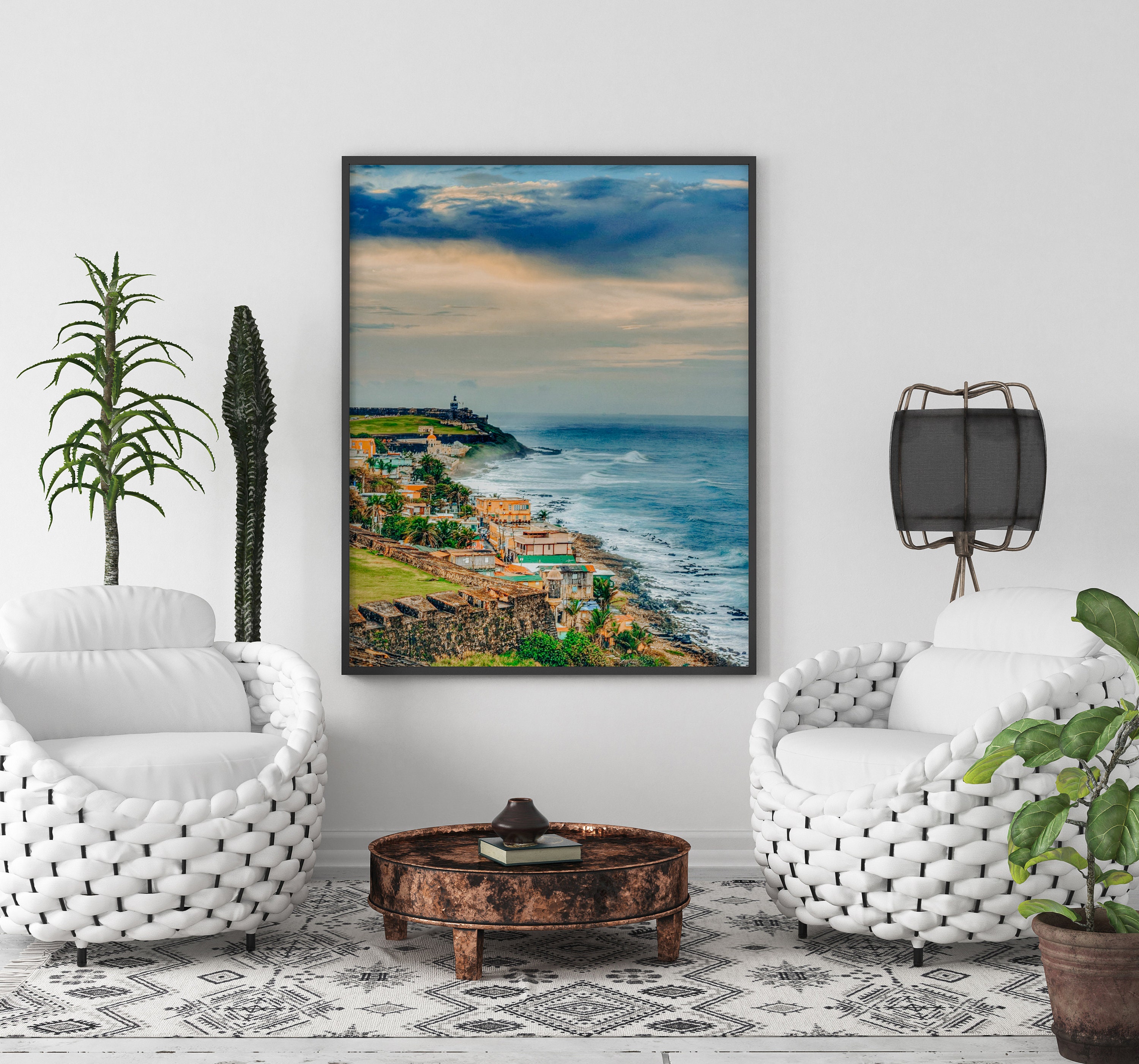 Puerto Rico Print, Puerto Rico Poster, Puerto Rico Art, Puerto Rico ...