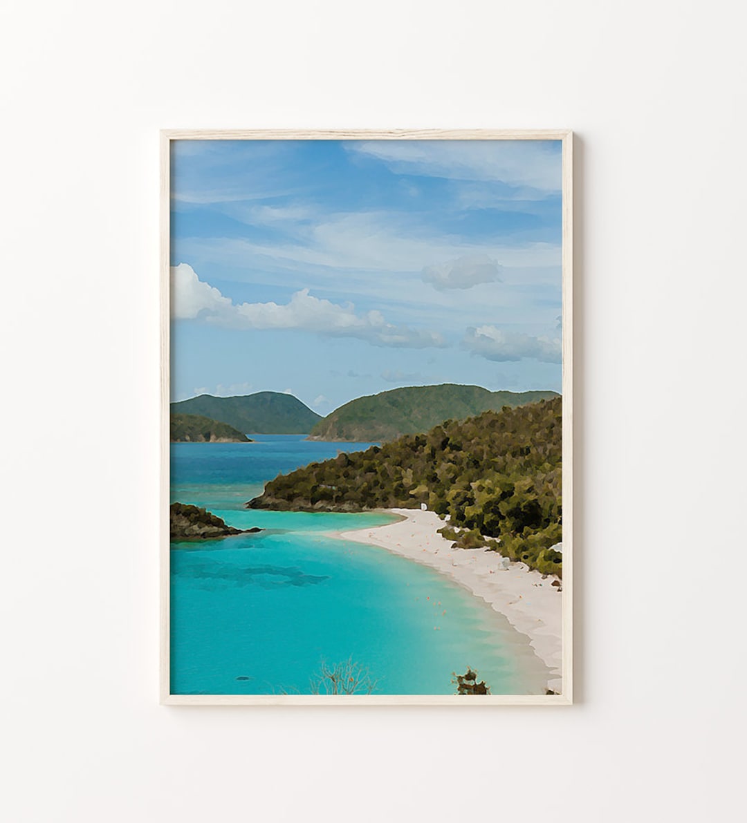 Virgin Islands Art Virgin Islands Print Virgin Islands Wall - Etsy