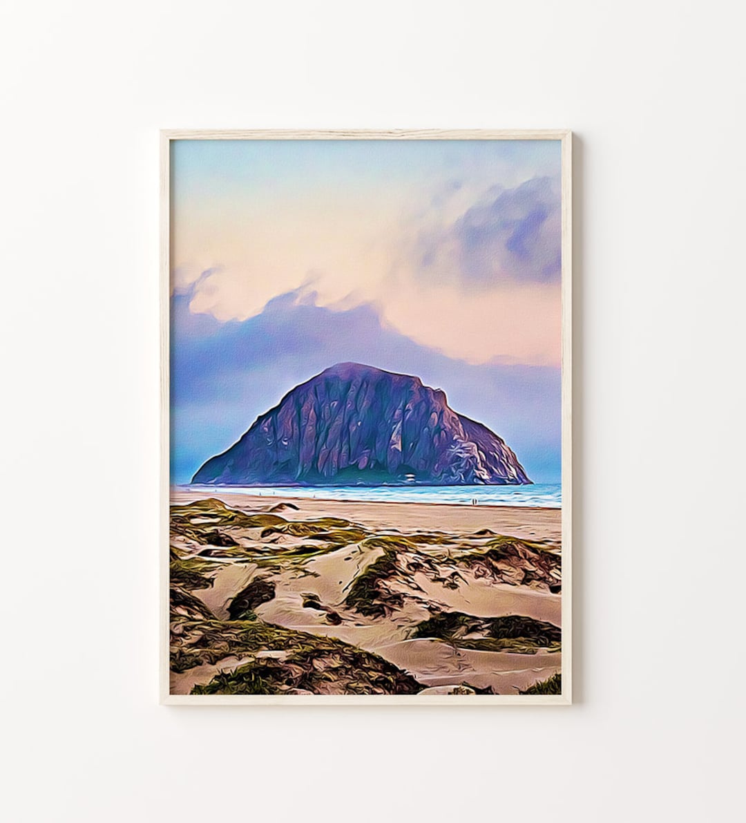 Morro Bay Print, Morro Bay Art, California, Morro Bay Poster, Morro Bay ...
