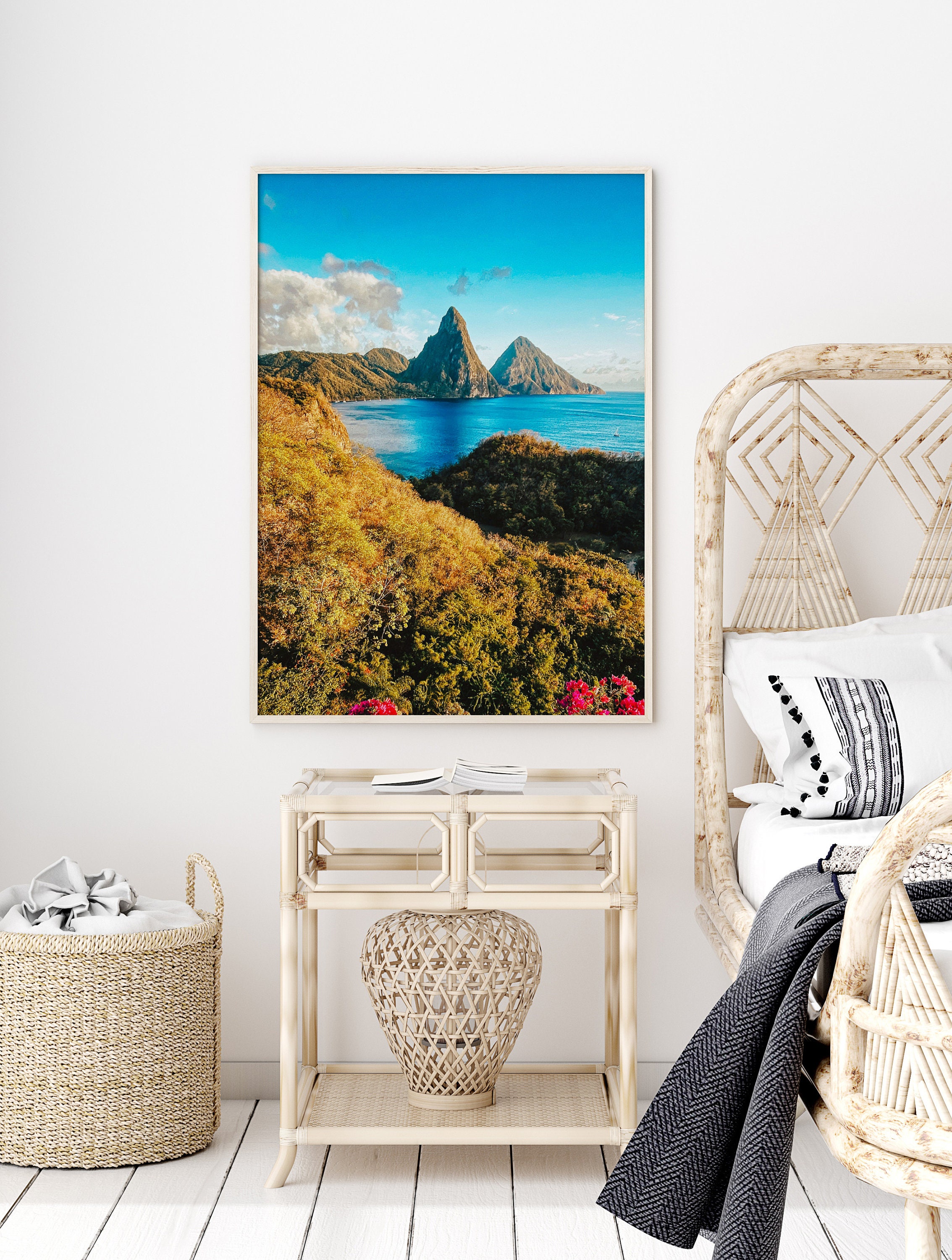 Saint Lucia Travel Print, Saint Lucia Photo, Saint Lucia Poster, Saint ...