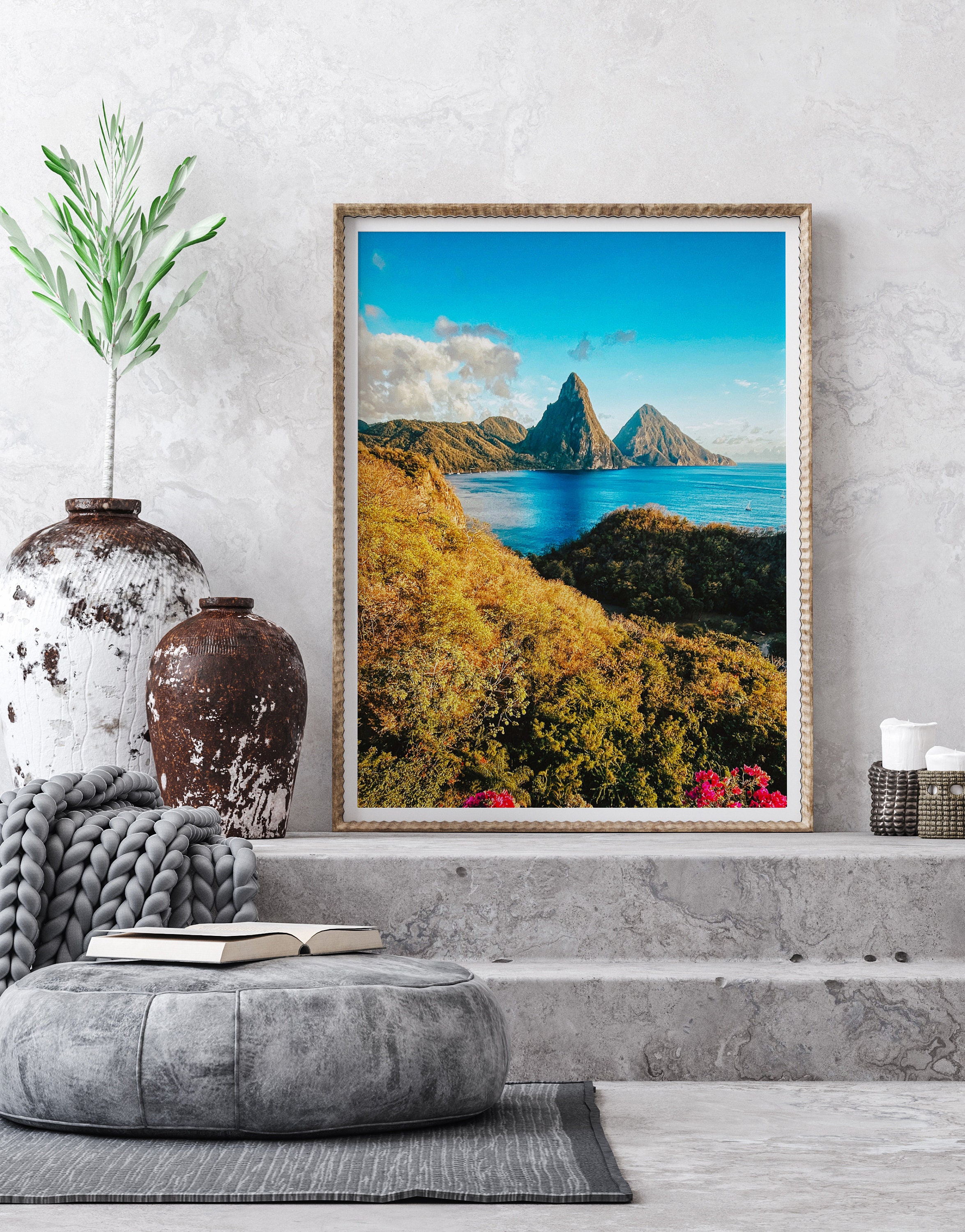 Saint Lucia Travel Print, Saint Lucia Photo, Saint Lucia Poster, Saint ...