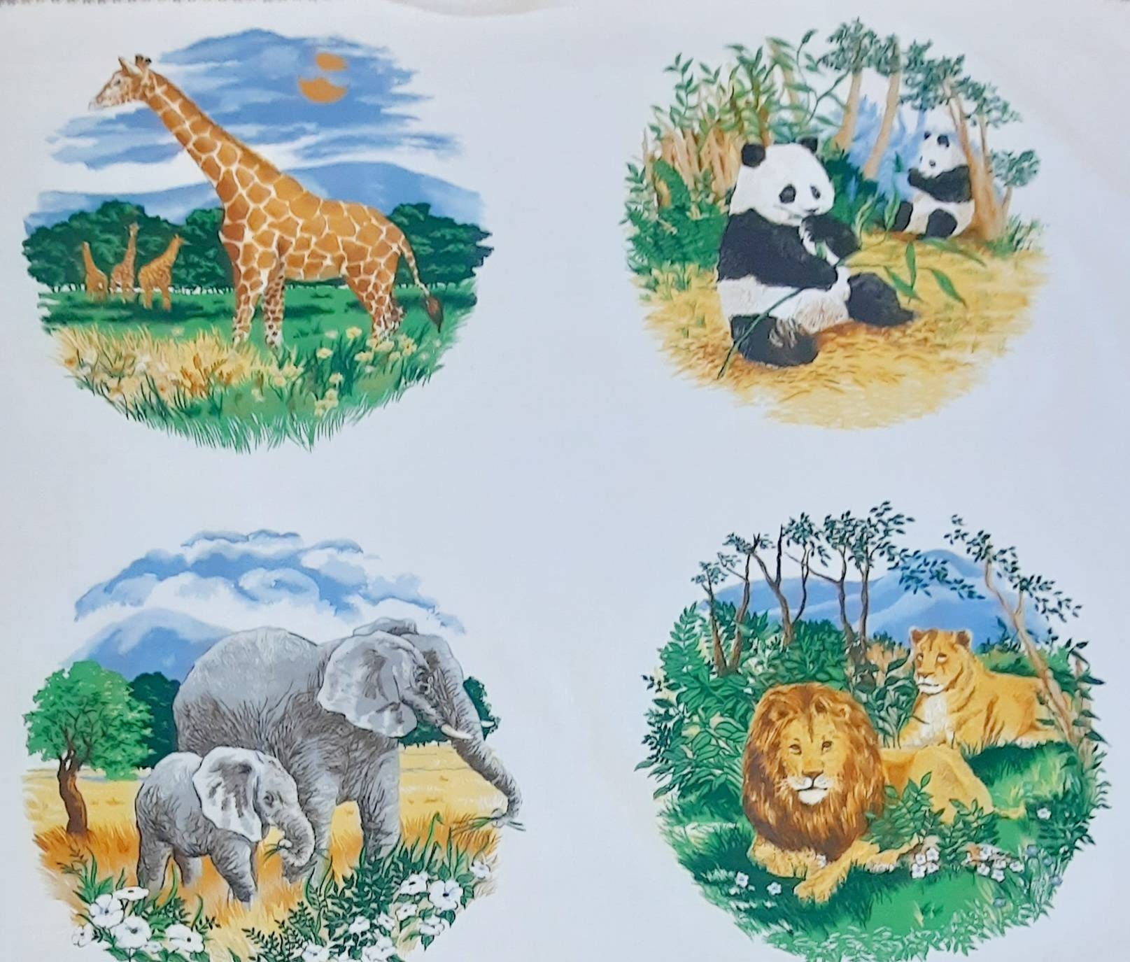 Endangered Wildlife Animal Appliques Vanishing Wildlife - Etsy