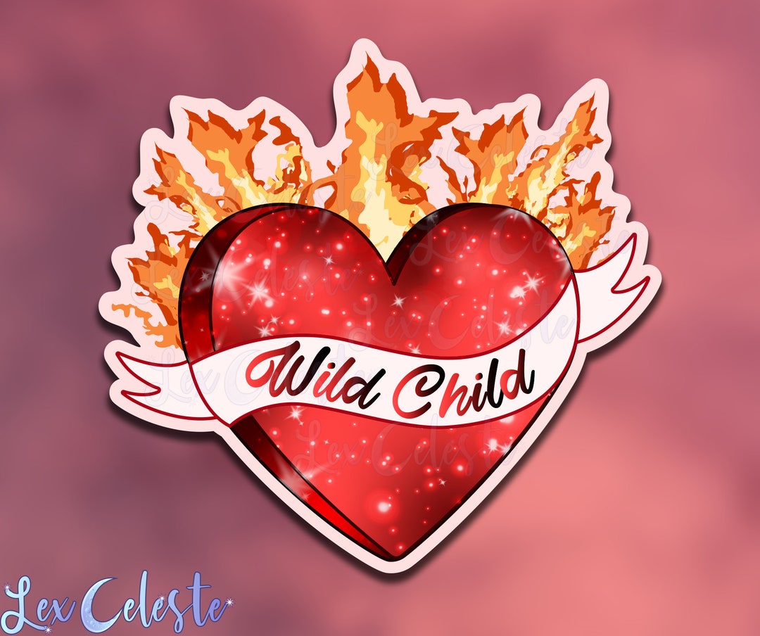 Wild Child Stickers Stickers Laptop Stickers for Hydroflask - Etsy