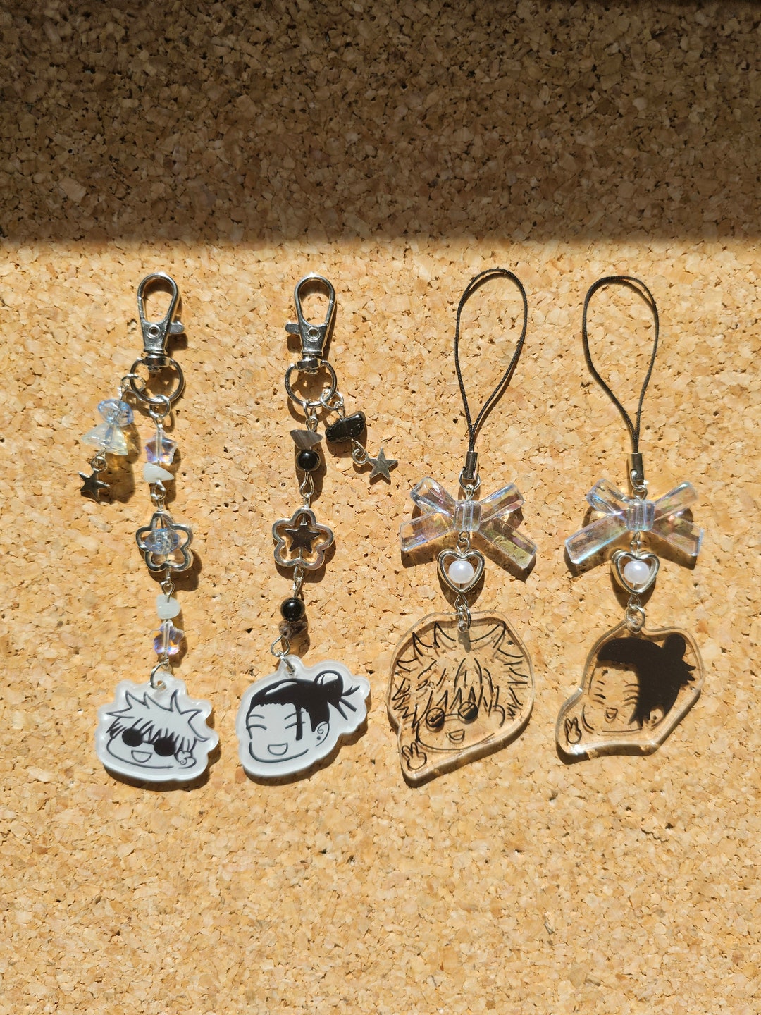 Jujutsu Kaisen Gojo Satoru & Geto Suguru Keychain Pairs - Etsy Canada