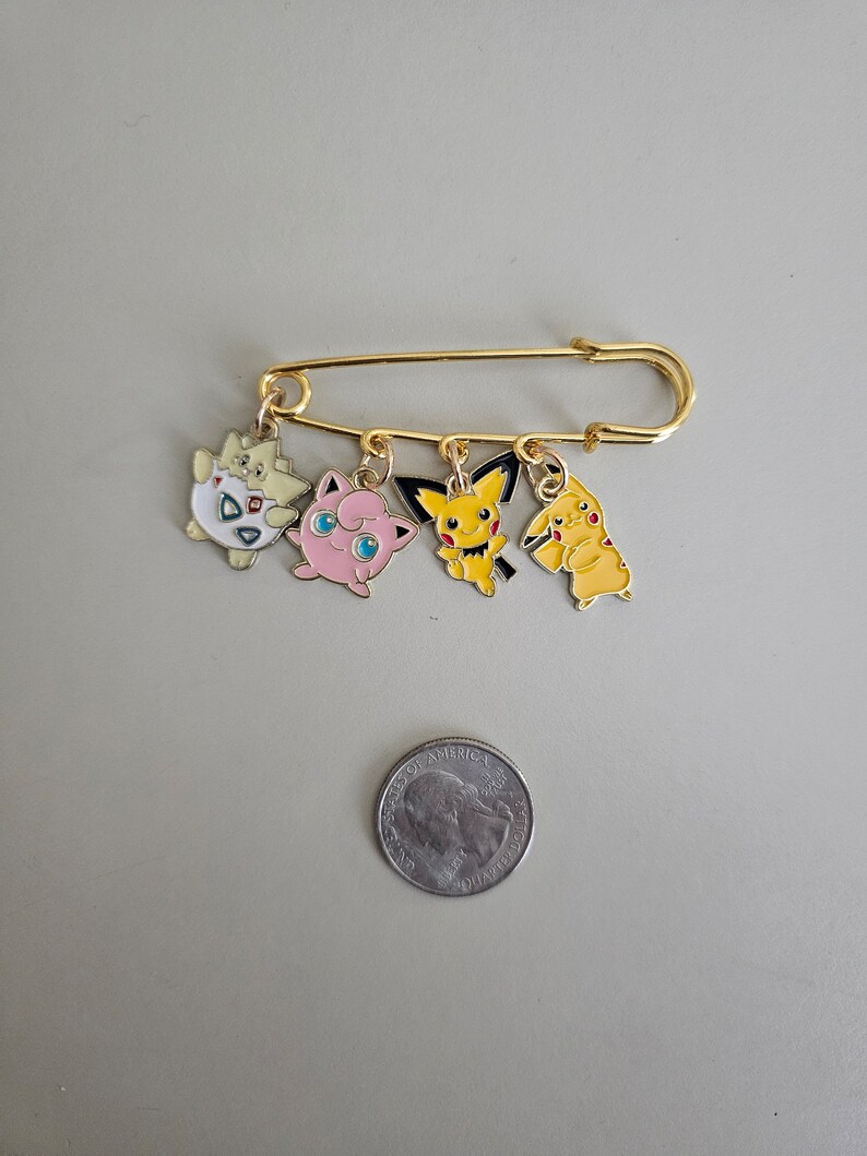 Pokemon Pikachu, Pichu, Togepi, Jigglypuff Pin, Pikachu Harry Potter ...