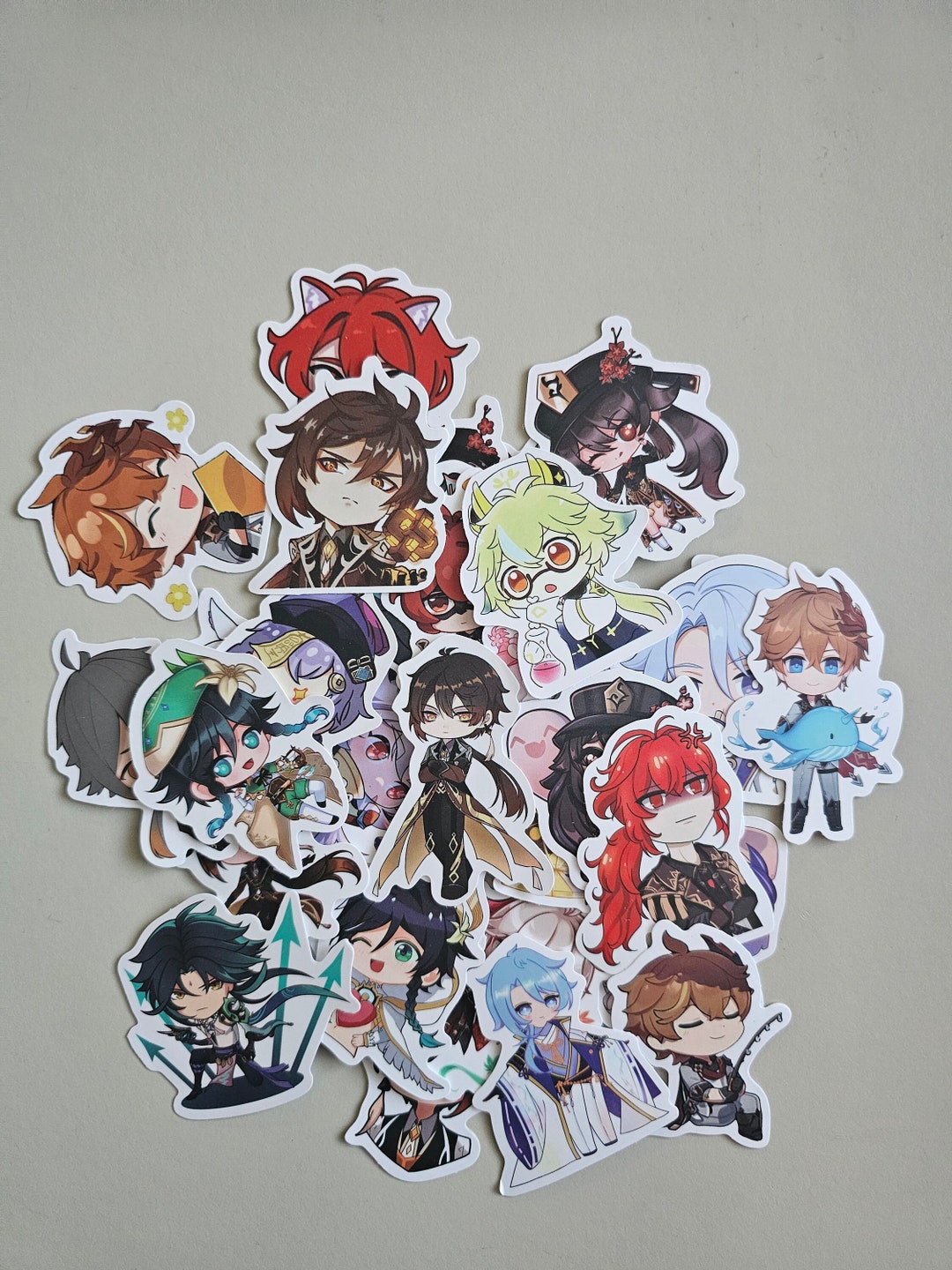 Genshin Impact Random 10-piece Stickers - Etsy