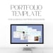 Portfolio Template for Surface Pattern Designers - Etsy