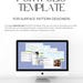 Portfolio Template for Surface Pattern Designers - Etsy