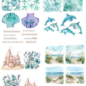 A Walk on the Beach : Ocean, Sea, Seahorse, Starfish, Shells, Memorydex ...