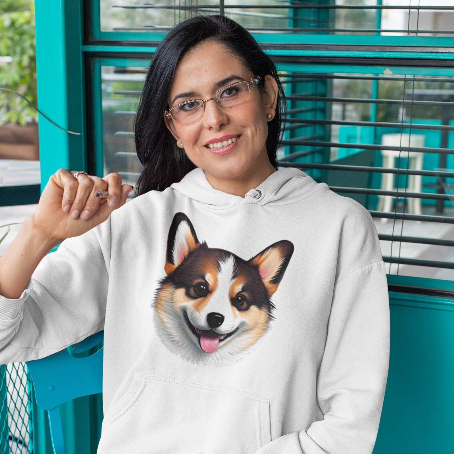 Corgi Face PNG Cute Corgi Dog Transparent Background Full Commercial ...