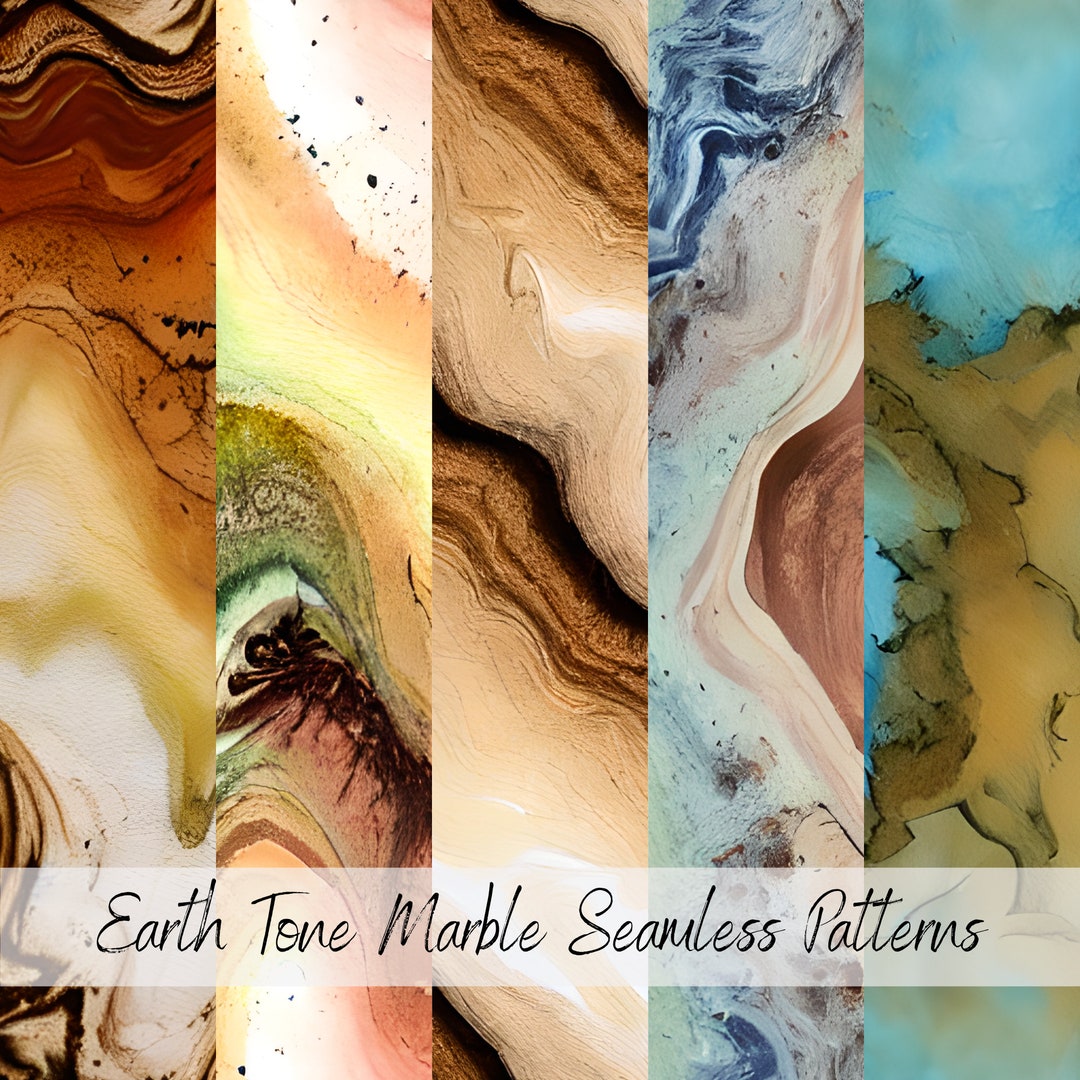 Earth Tone Digital Art Marble Geodes Rocks AI Generated Commercial Use ...